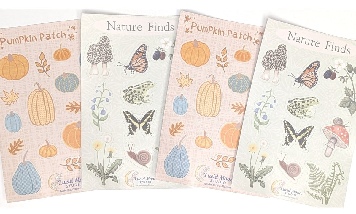 Sticker Sheets – Lucid Moon Studio LLC